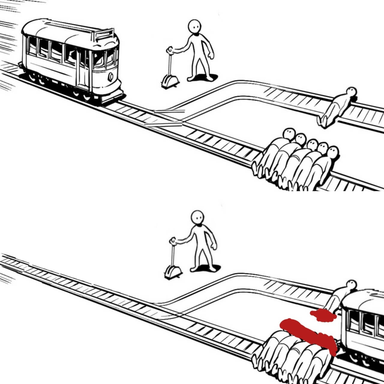 Trolley Problem Memes